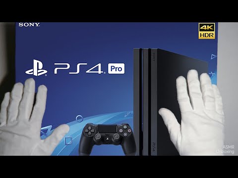 PlayStation 4 Pro Unboxing | ASMR Unboxing  [No Talking]