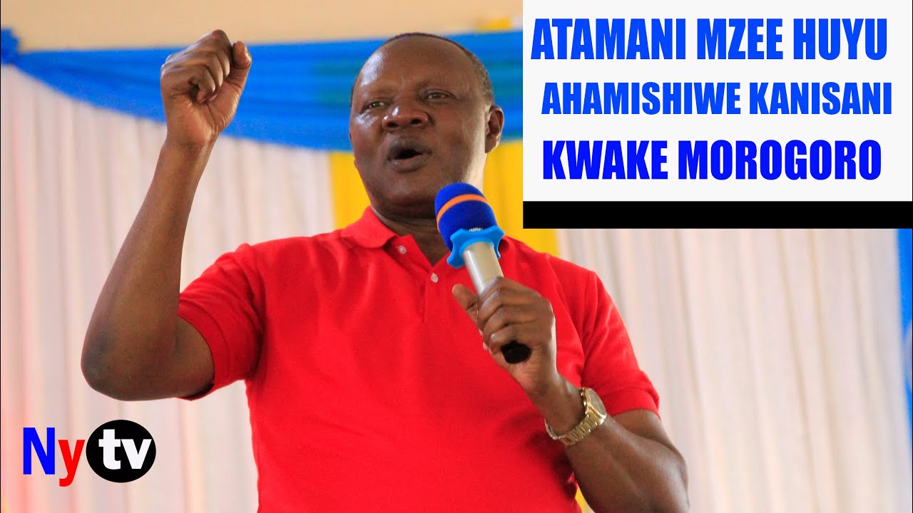HUYU NDIYE MZEE AMBAYE ASKOFU MKUU AMETAMANI AHAMISHIWE KANISANI KWAKE ...