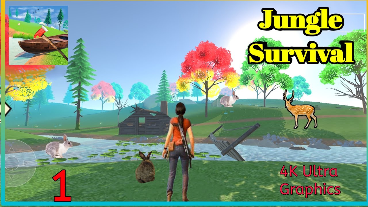 Forest Game Jungle Survival Walkthrough Gameplay (Android\ISO) - YouTube