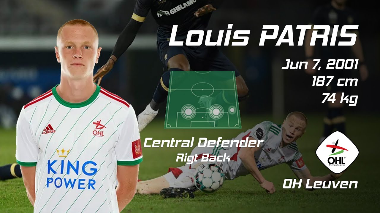 LOUIS PATRIS * DEFENDER * OH LEUVEN * HIGHLIGHTS - YouTube