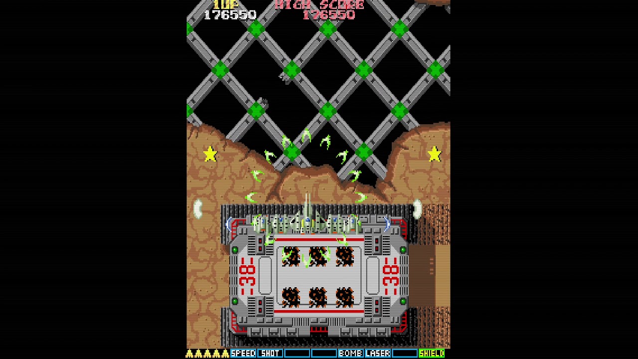 Alcon / Slap Fight [456,500] ~1-ALL (Area 136) ~ [Arcade] - YouTube