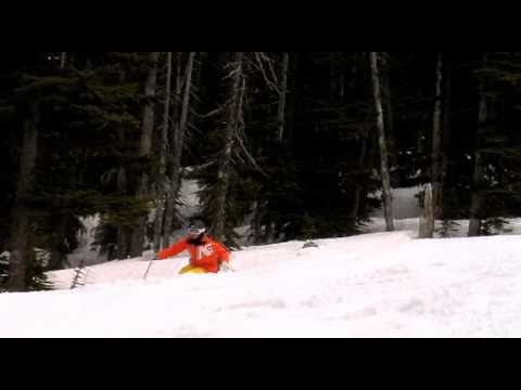 Carving ski lesson edges jumping exercise - YouTube