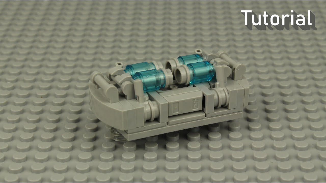 How to build a Lego Star Wars Coaxium Transport Unit | Tutorial | Greg ...