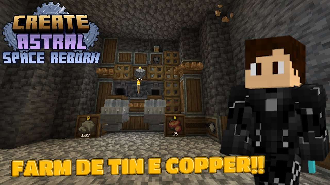 Temos uma farm de cobre e de tin!! - Create Astral EP#11 - YouTube