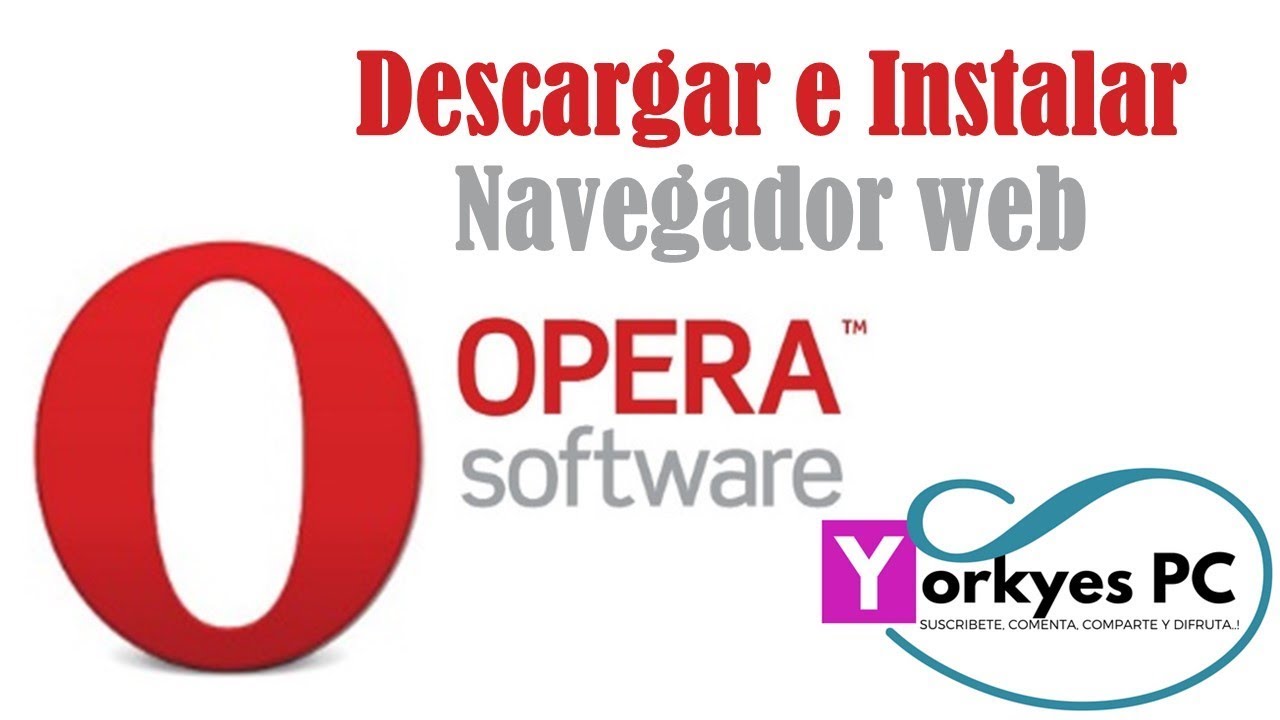 Descargar e Instalar Opera en Windows 10 Pro 2018 - YouTube