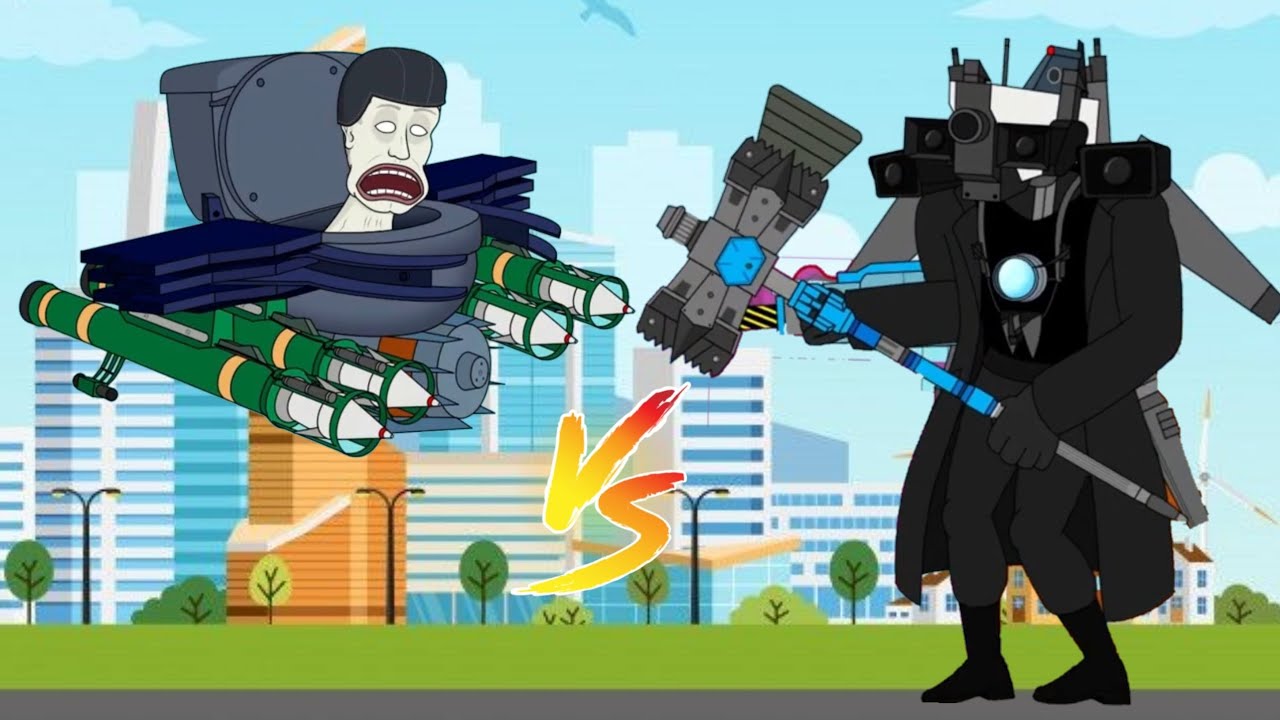 BOSS CAMERAMAN 2.0 VS BOSS PLANE SKIBIDI TOILET! Skibidi Toilets ...