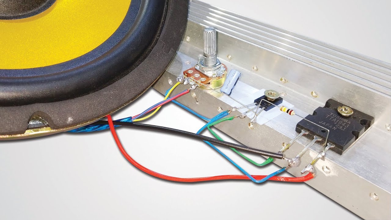 How To Make Powerful Amplifier Circuit Using (2SA1943+BD139) Transistor ...