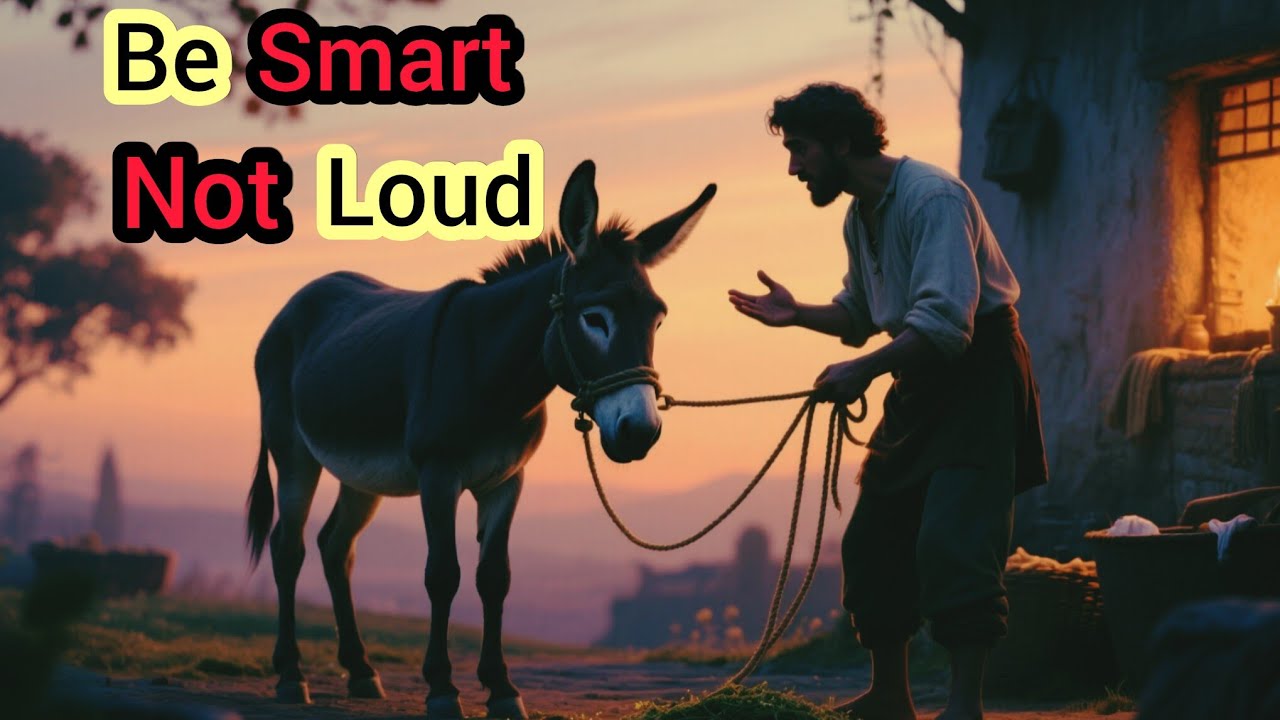 Be Smart,Not Loud ! An Excellent Moral Story that opens eyes! - YouTube