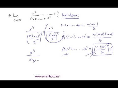LİMİT GENEL TEKRAR + 2 // Evren Hoca