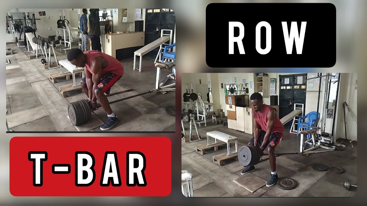 How To: T-BAR ROW with HANDLE - YouTube