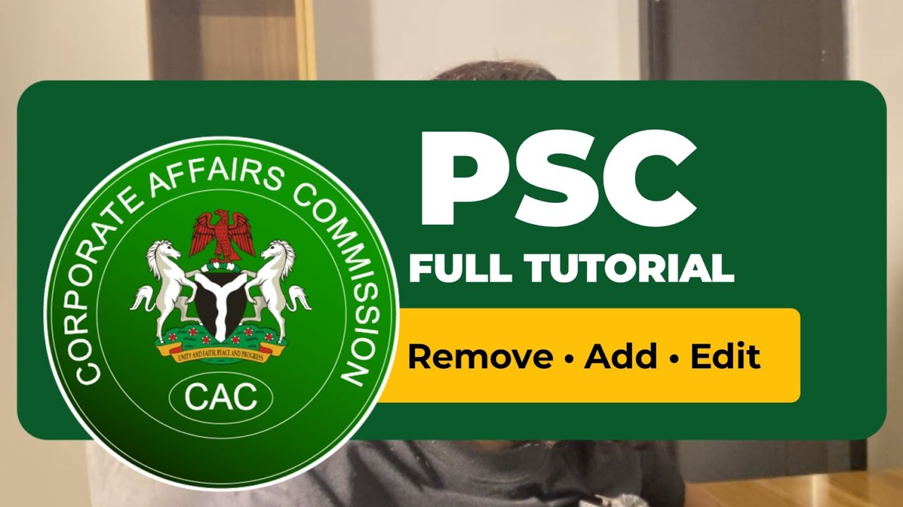 How to Add, Remove & Correct PSC Details on the CAC Portal (Full Step ...