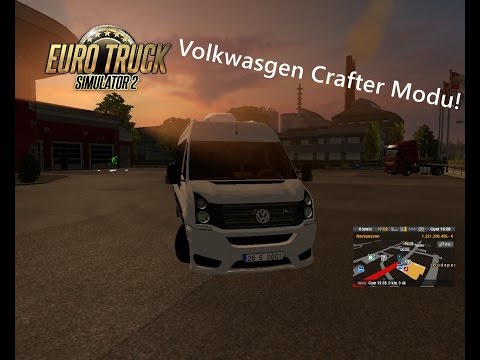 Euro Truck Simulator 2 Oynuyoruz-Volkwasgen Crafter Modu
