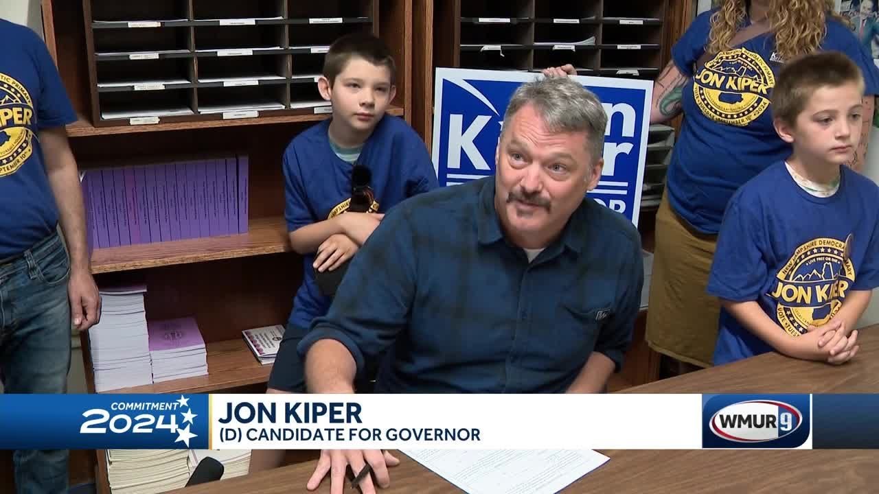 Jon Kiper files to run for NH governor - YouTube