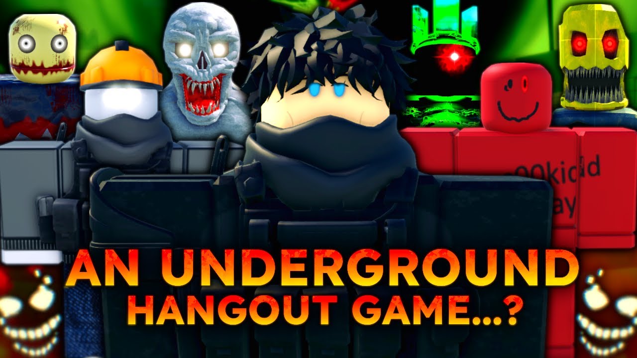 [3] An Underground Hangout Game...? - [Full Walkthrough] ROBLOX - YouTube