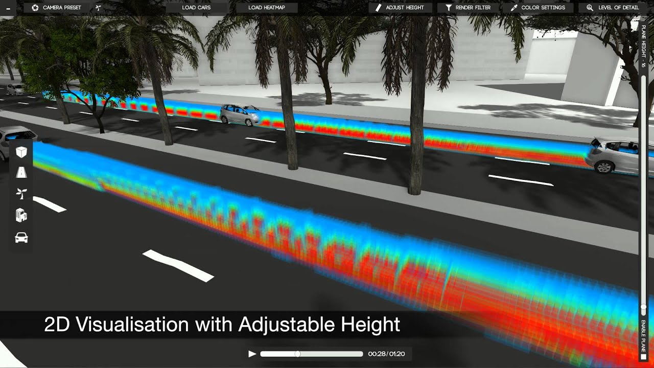 CityHeat: Traffic Heat Visualization - YouTube