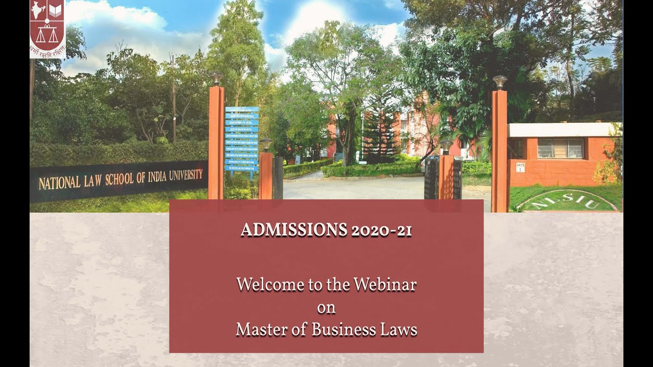 Webinar on MBL Programme held on 20.06.2020 - YouTube