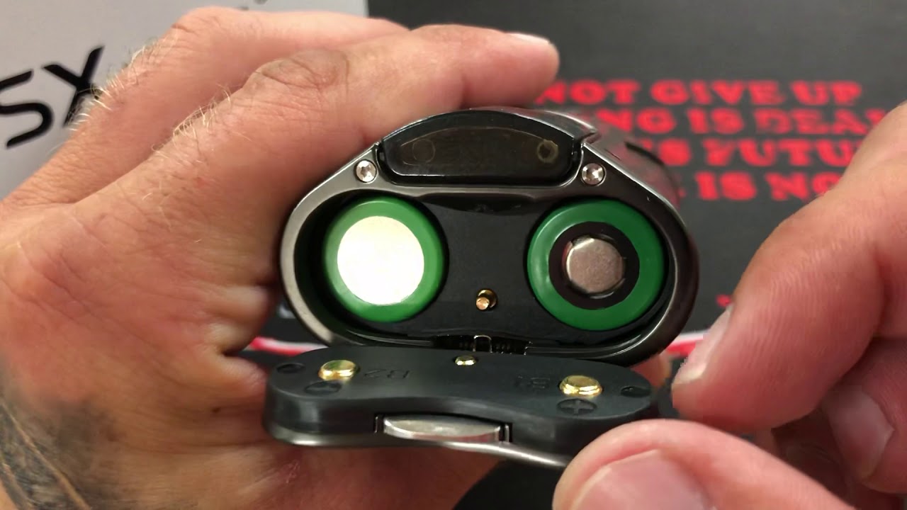 SXmini X Class Squonk Mod / Red Vape - YouTube