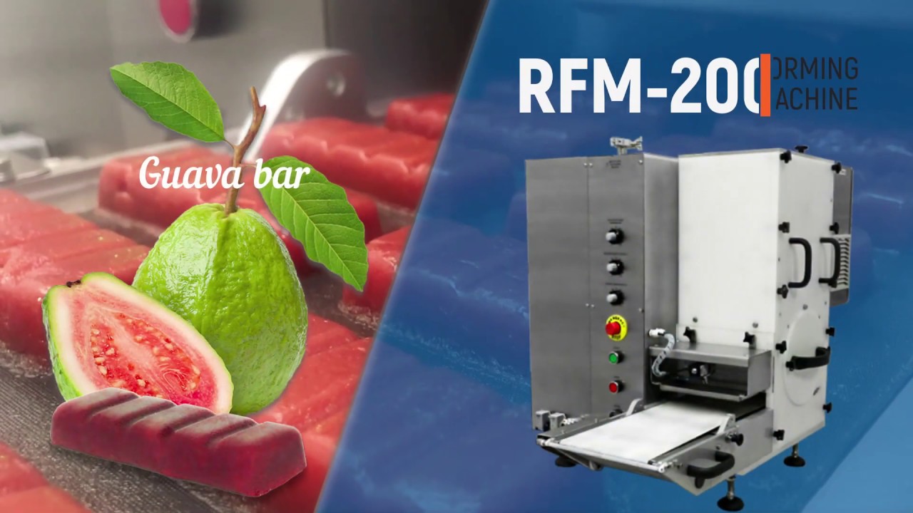 Automatic modern forming machine RFM-200 - Guava bar / guava bar ...