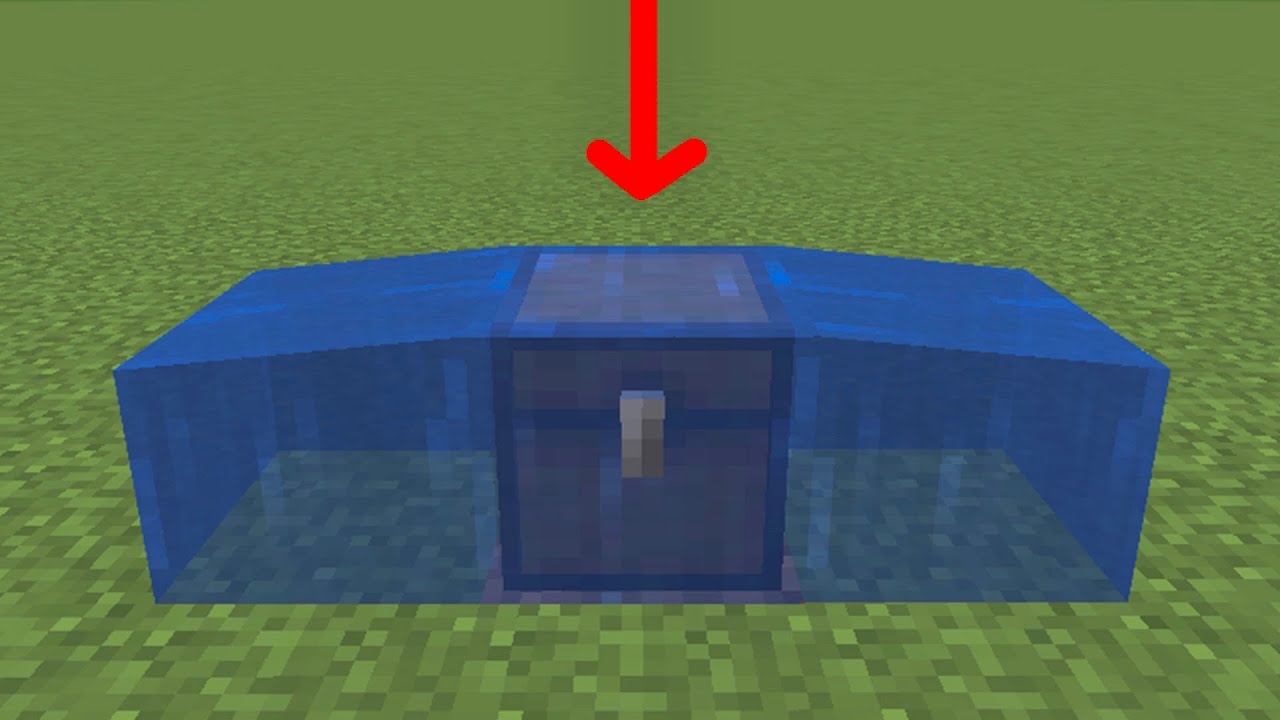 will the waterlogged chest save me from fall damage? - YouTube