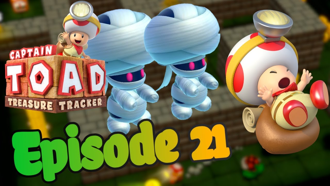 Mummy Me Maze CHAOS! - Captain Toad Treasure Tracker Episode 21 - YouTube