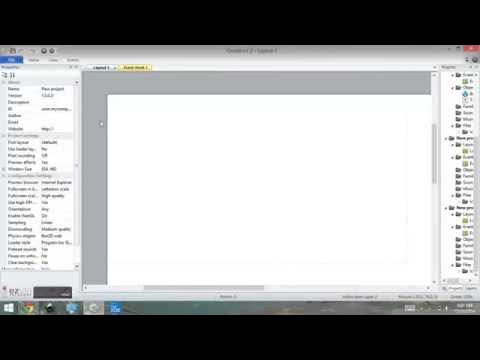 Tutorial Construct 2 - Make Exit Button - YouTube