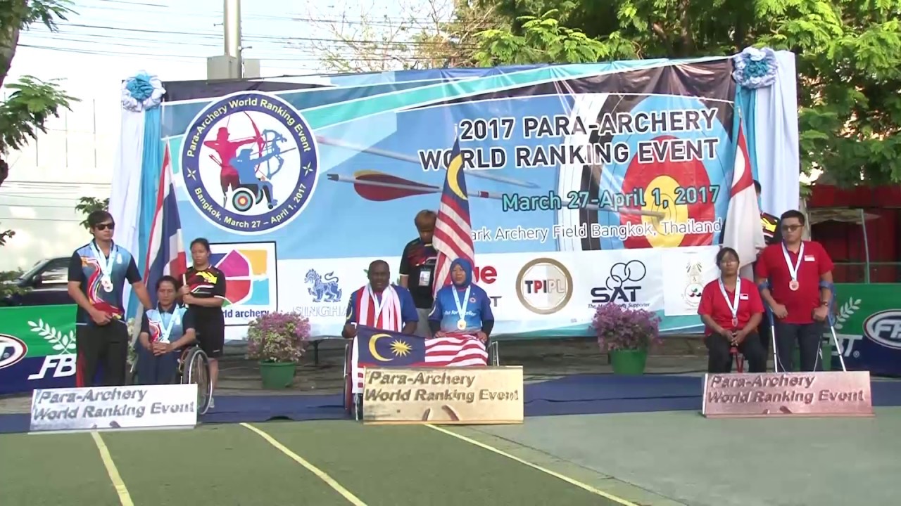 2017 PARA-ARCHERY WORLD RANKING EVENT วันที่ 31 มีนาคม 2560 - YouTube