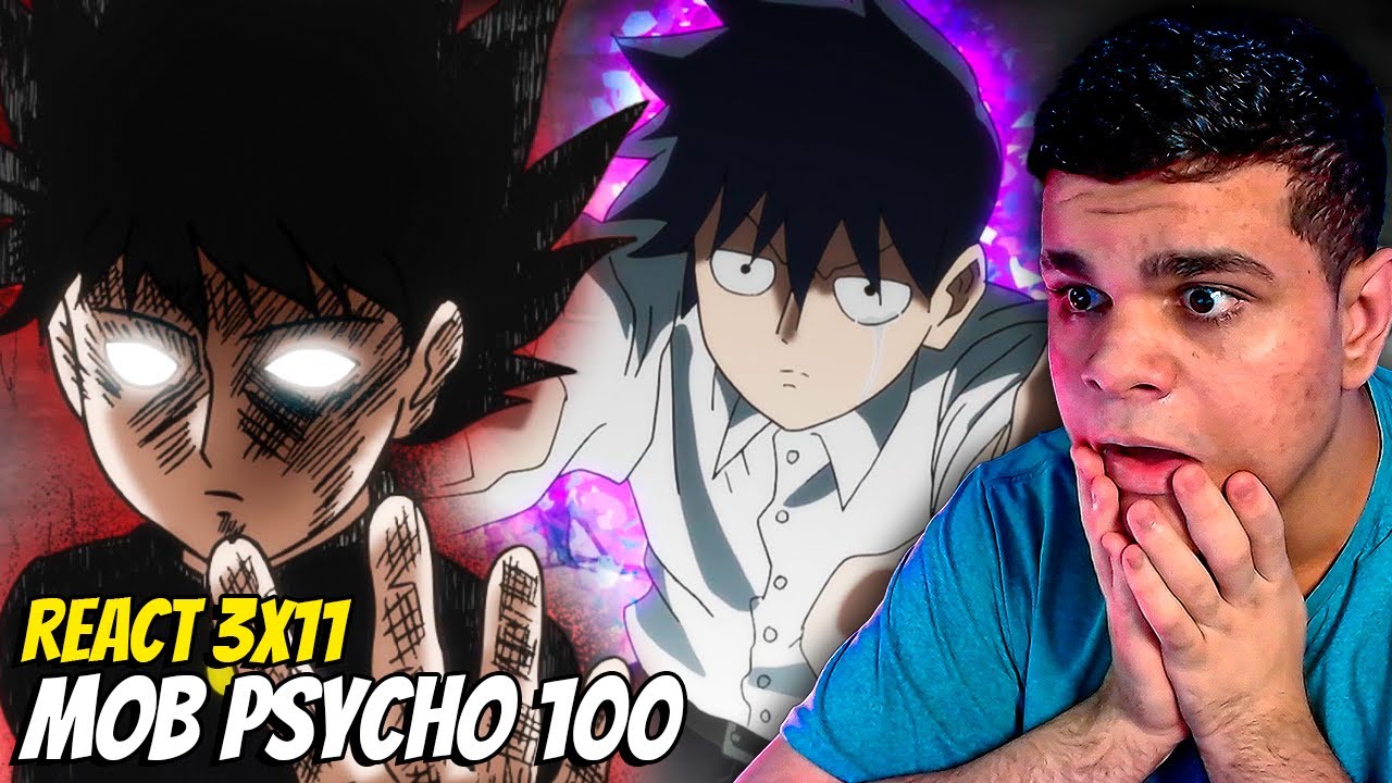 MOB VS RITSU! RITSU 100% | MOB PSYCHO 100 - EP 11 TEMPORADA 3 REACT ...