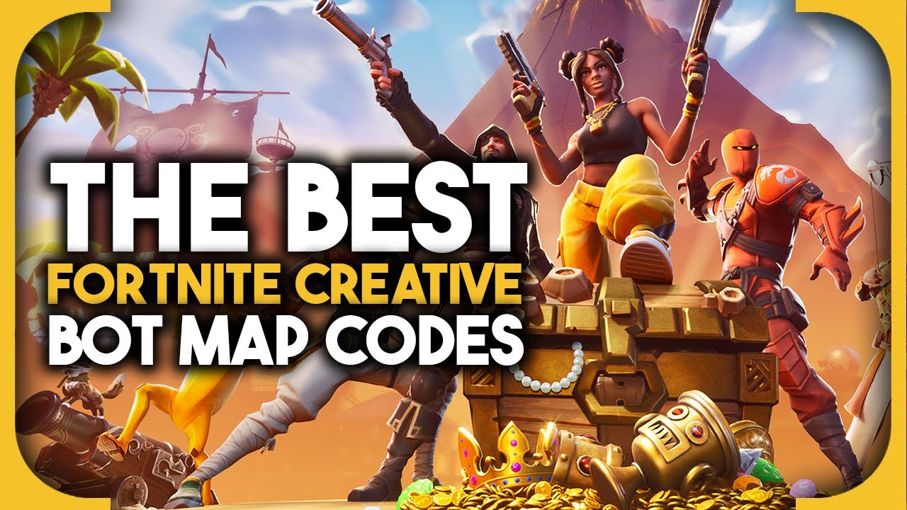 The best Fortnite Creative Bot Map Codes - YouTube