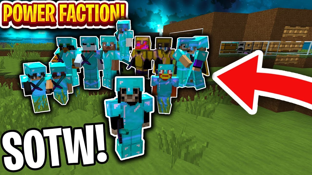LIVING WITH A POWER FACTION SOTW! *ViperMC* | Minecraft HCF - YouTube
