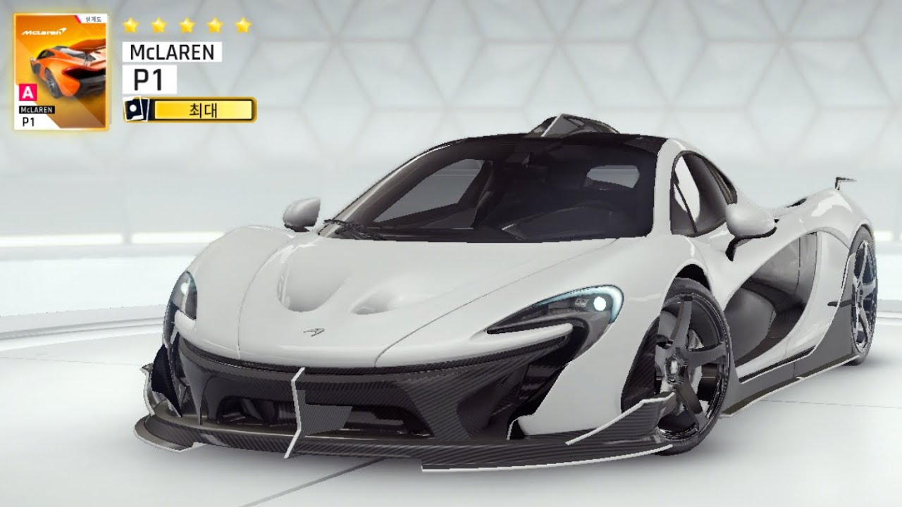 asphalt 9 Mclaren P1 max / 아스팔트9 / 풀악셀 - YouTube