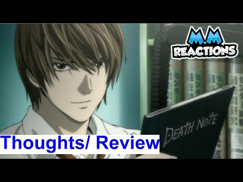 Curse of the Death Note - Death Note Thoughts/ Review - YouTube