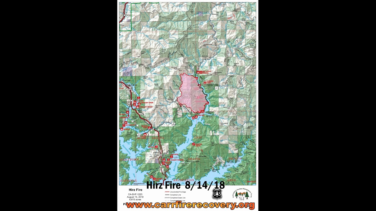 Hirz Fire Maps 8/11 - 8/17 - YouTube