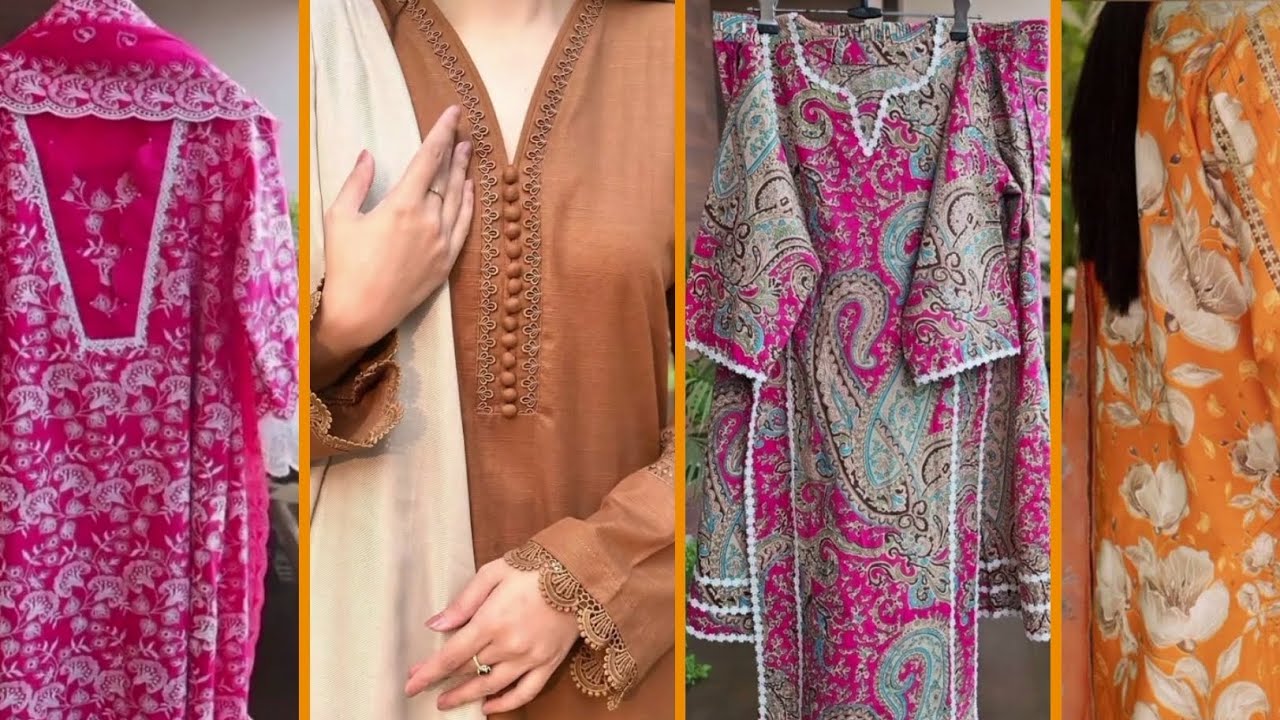 very beautiful and stunning stylish dress design winter ⛄ khadar dress ...