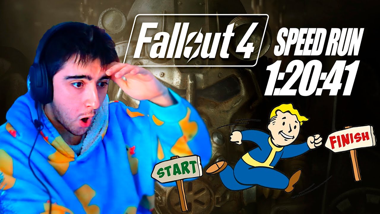 ASÍ ES FALLOUT 4 SPEEDRUN - 1:20:41 - Yuperman - YouTube