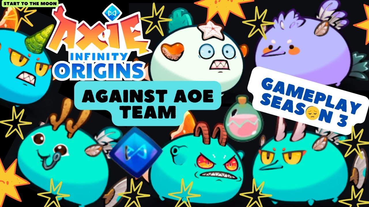 Aqua with Bloodlust Against AoE Team | Gameplay Season 3 | Axie ...