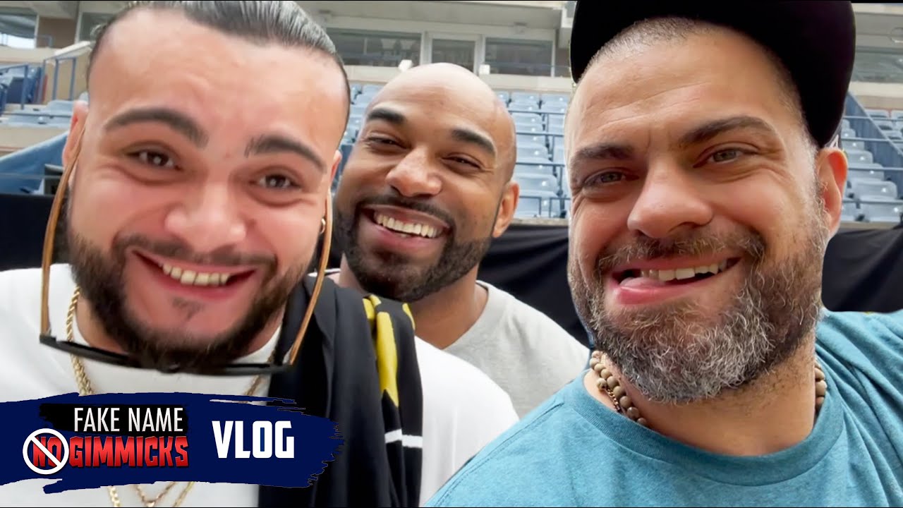 AEW Grand Slam Backstage Vlog • Ethan Page Vlog - YouTube