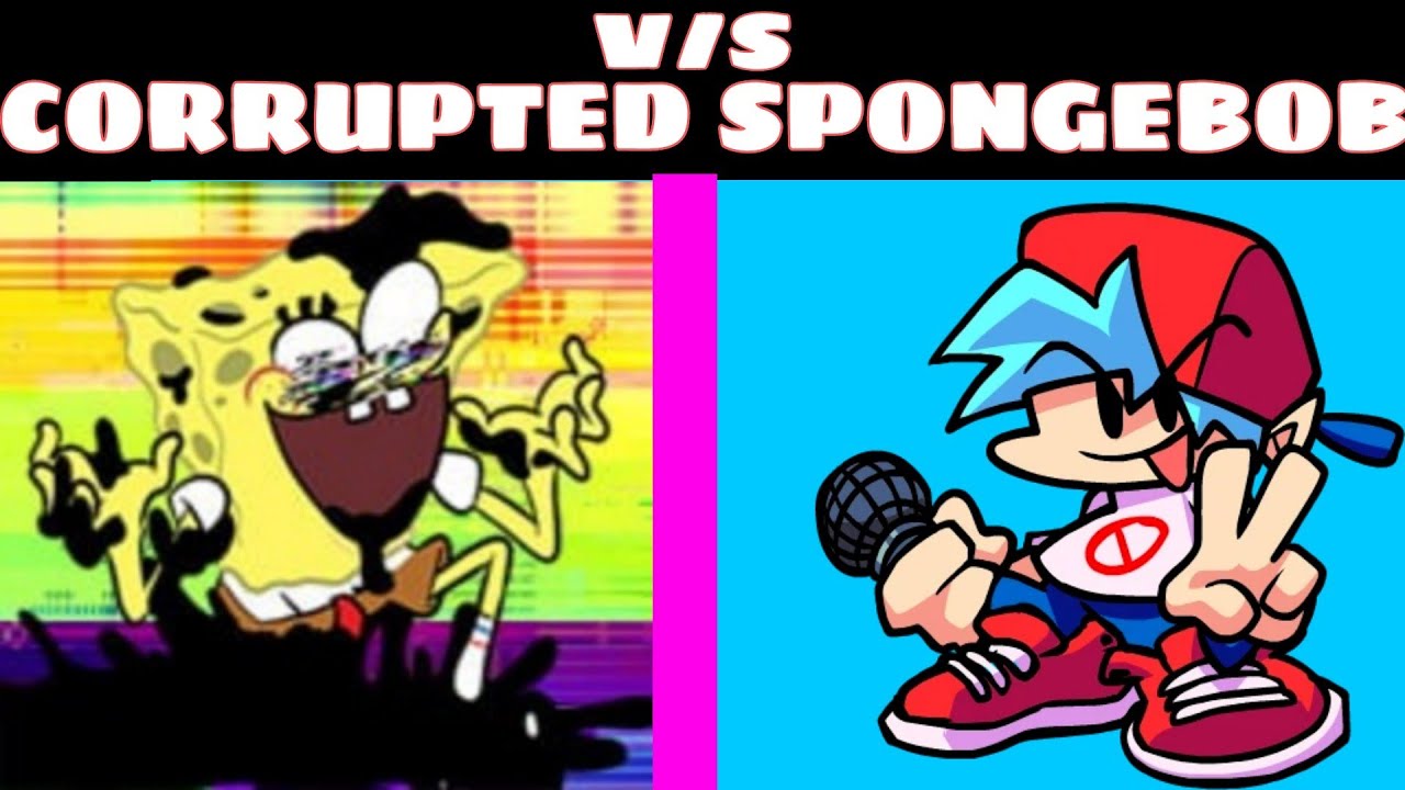 friday night funkin' vs Corrupted SpongeBob | fnf new mod (sponge week ...