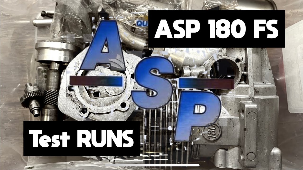 ASP 180 FS Test Runs. Part 2/2 - YouTube
