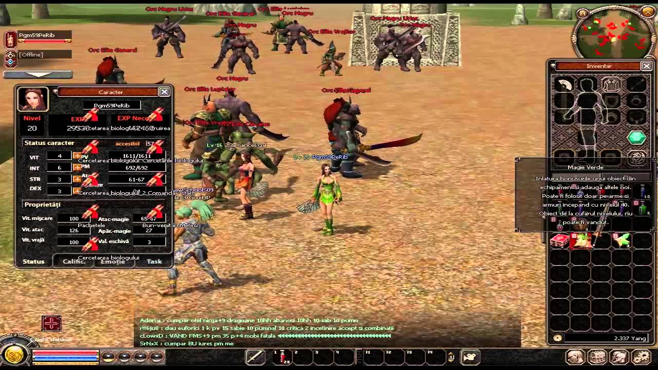 Metin2.ro Orion - Schimbam bonusuri pe rib ( part 2 ) - YouTube