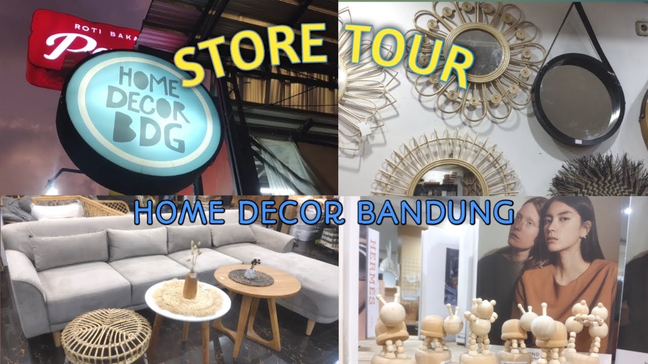 STORE TOUR HOME DECOR BANDUNG AESTHETIC || HOME DECOR INDONESIA ...