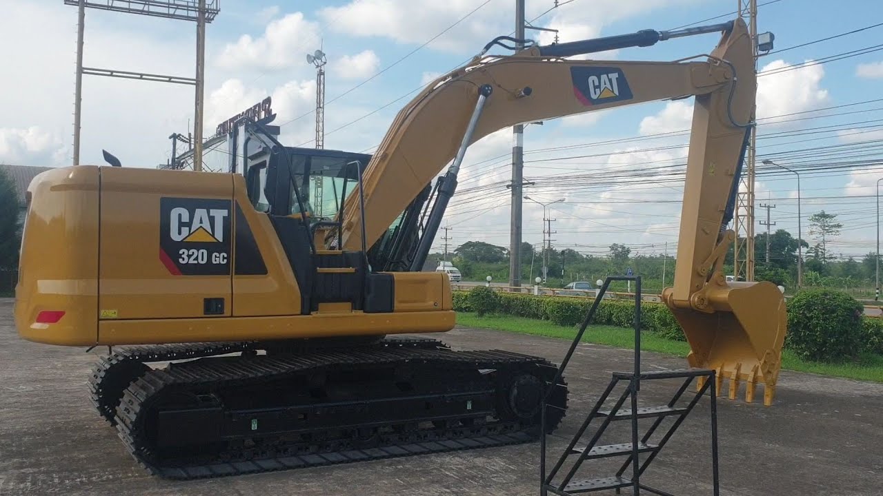 รีวิวรถแบคโฮใหม่ CAT 320 gc Next Gen !!!?? รุ่นนี้เครื่อง 4 สูบ น้ำหนัก ...
