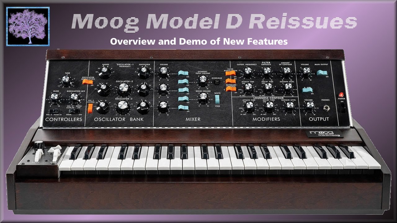MiniMoog Model D Reissue Updates: A look at features updated in the ...