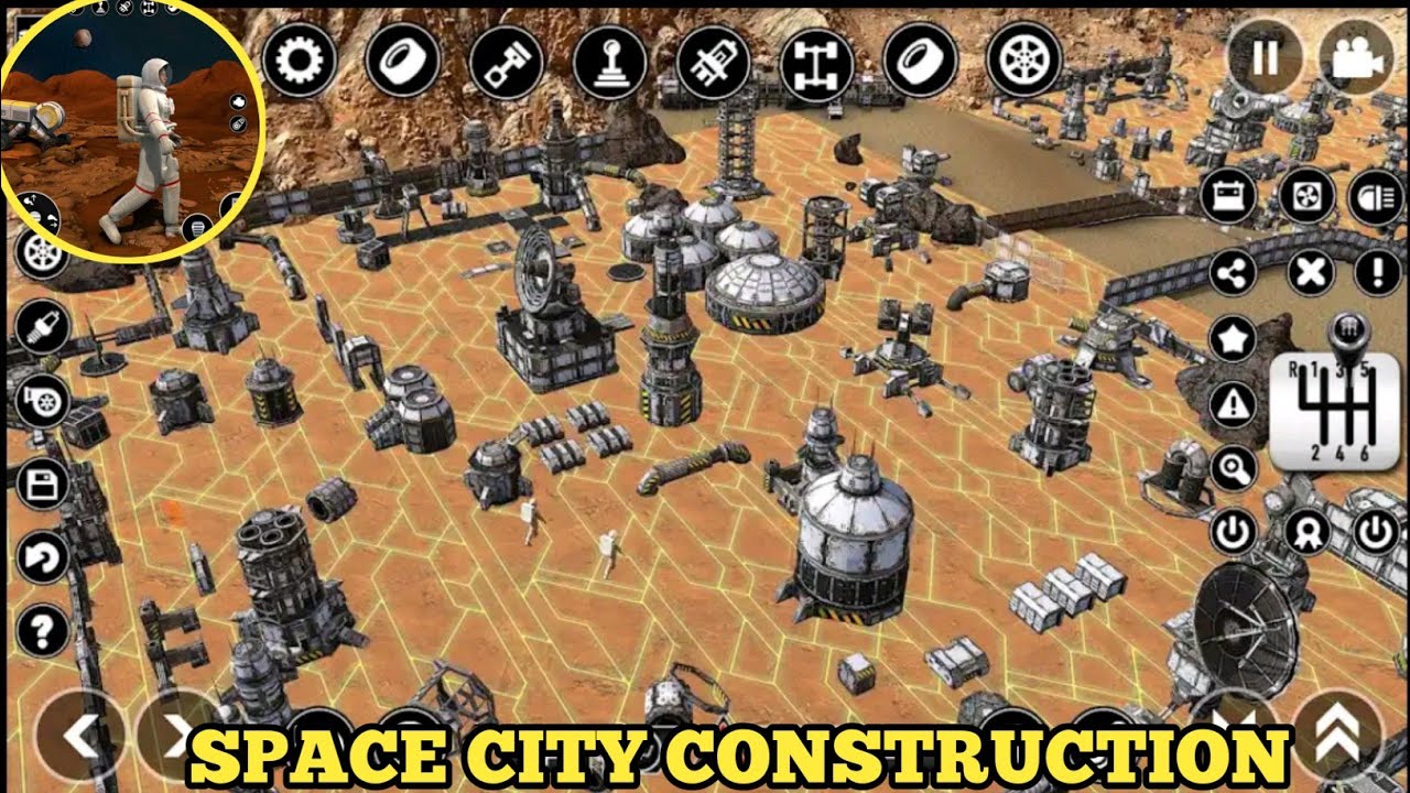 MAKING FACTORY ON MARS IN SPACE CITY CONSTRUCTION ANDROID GAMEPLAY ...