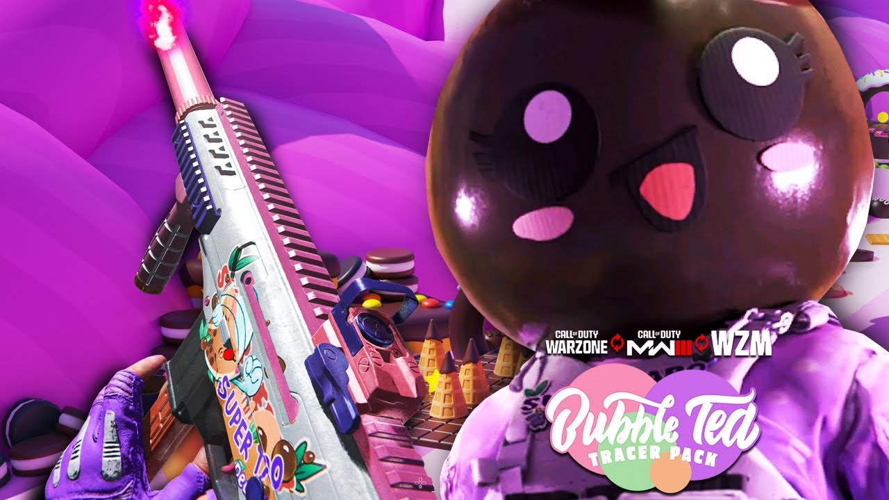 Lote BUBBLE TEA TRACER BOBA para MW3 Y WARZONE MOBILE - YouTube