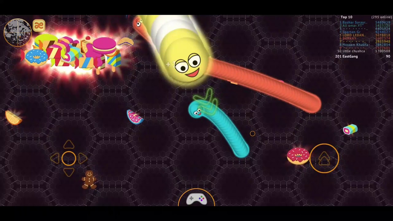 Wormate.io Im hungry to eat - YouTube