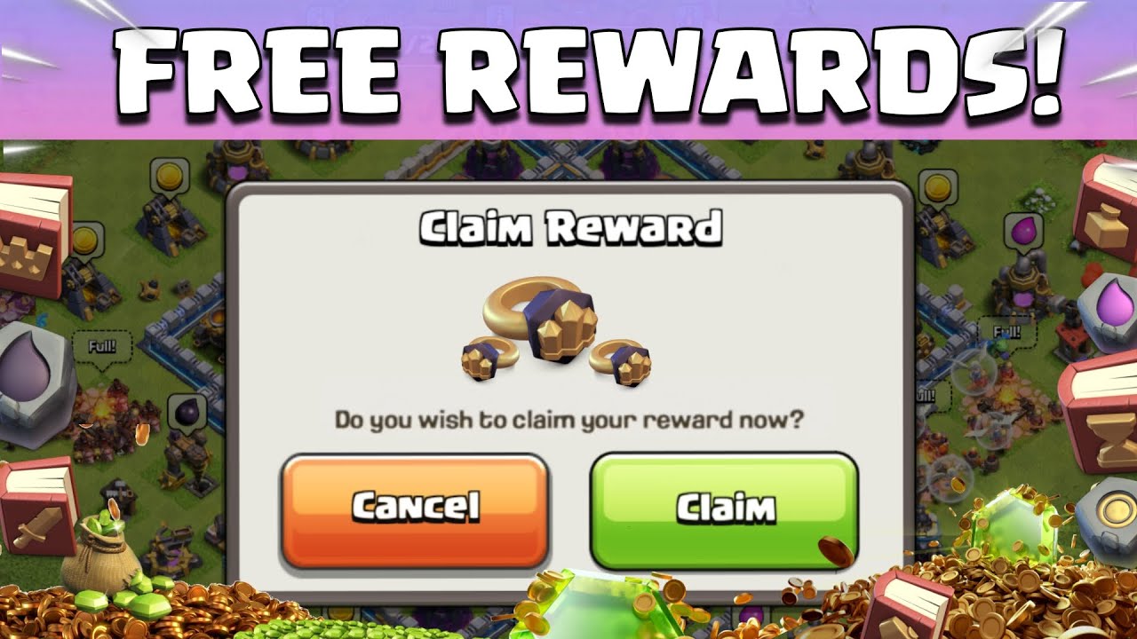 Supercell Giving Free Rewards in Clash of Clans | coc free Magical item ...