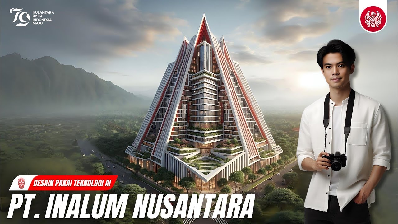 Ikn Terkini‼️Desain Gedung PT.Inalum Nusantara Indonesia | Tutorial ...