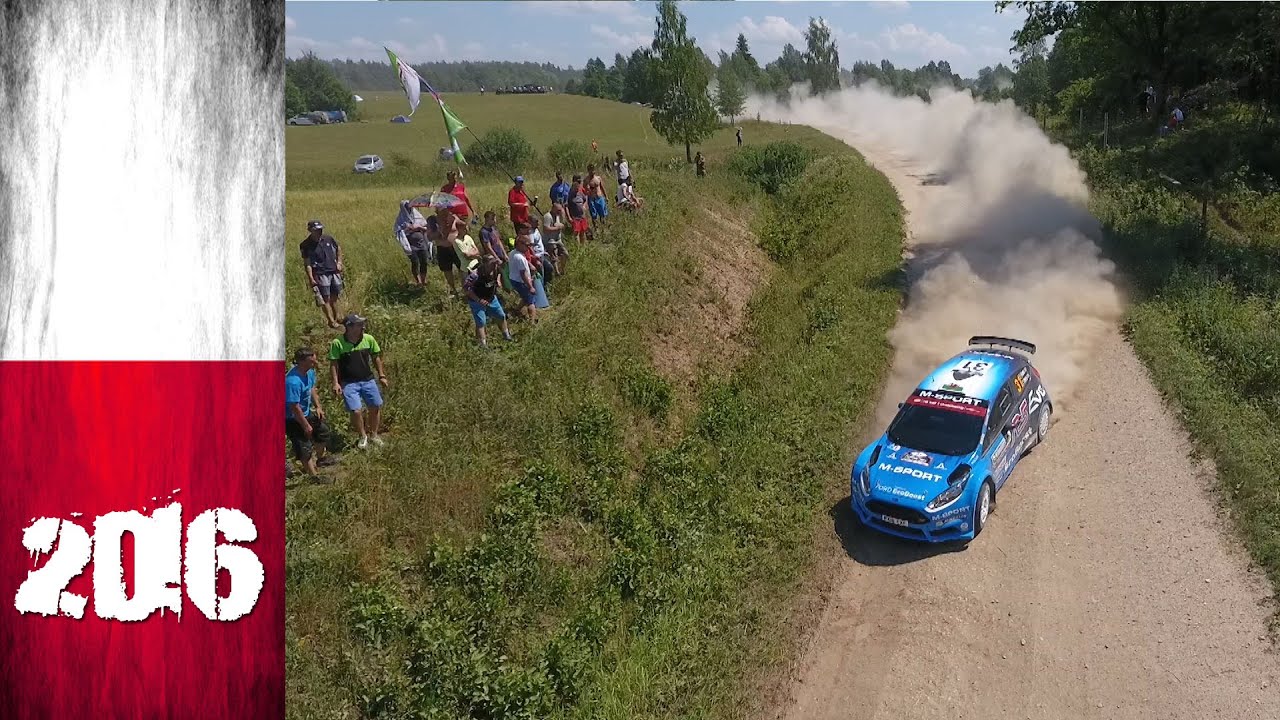 WRC rally Poland 2016. Saturday highlights. - YouTube