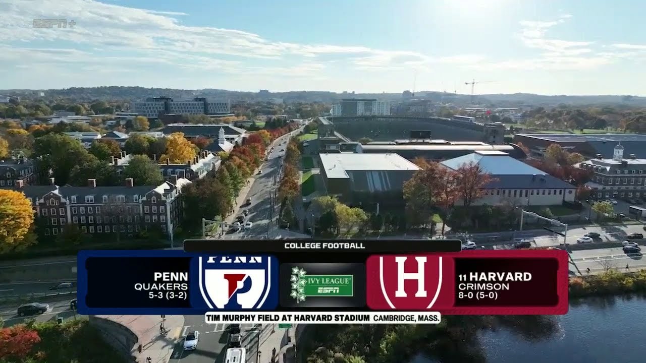 NCAA Football 2025: Penn at Harvard - YouTube