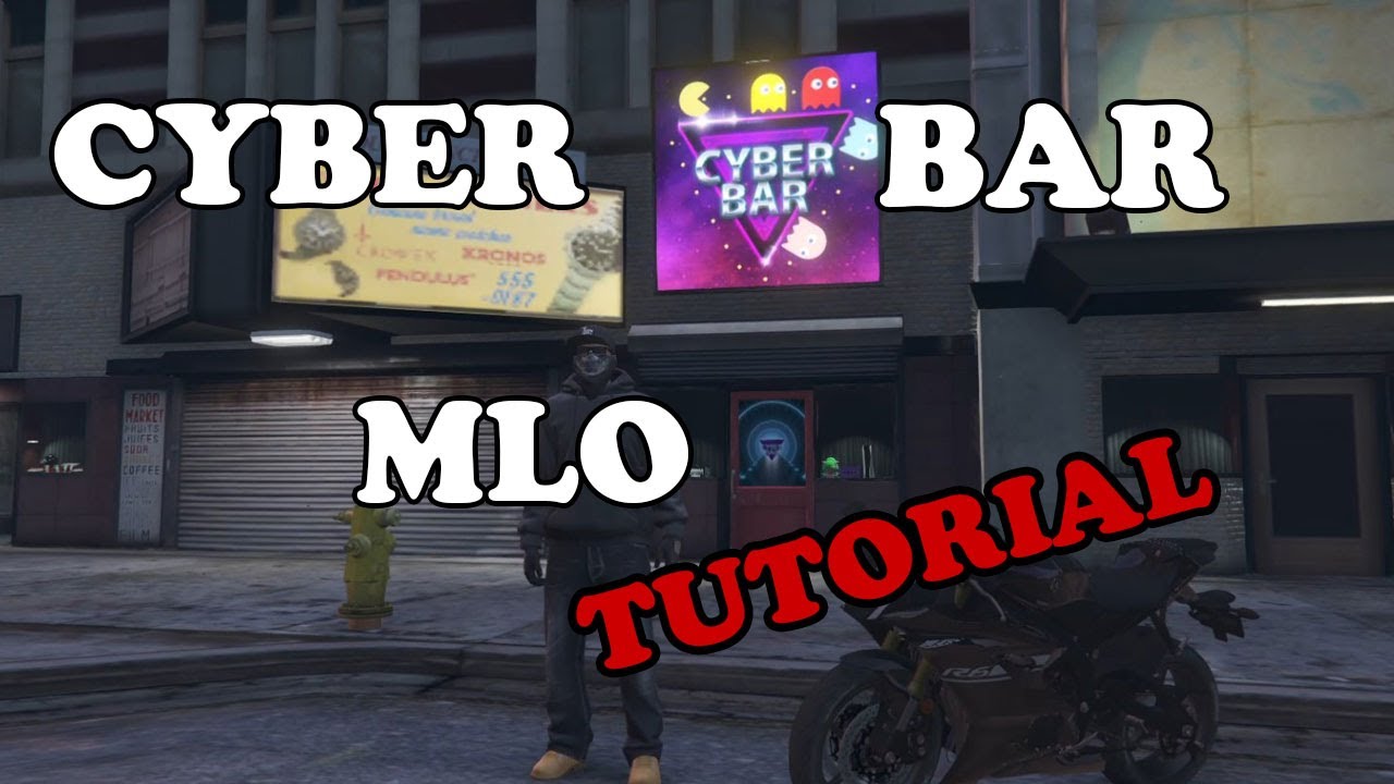 GTA 5 MLO | CYBER BAR | OPEN INTERIOR FOR FIVEM - YouTube